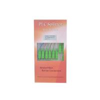 China Mini Steel Tubular 4 Way PLC Splitter 1x4 G657A1 Fiber Optic 1260-1650nm SC/UPC for sale