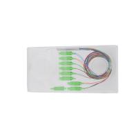 China FTTH 1x16 Fiber Optic PLC Splitter Passive Cable Uniform Power GPON for sale