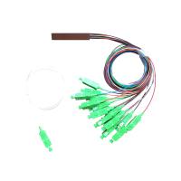 China FTTH 1x16 Fiber Optic PLC Splitter Passive Cable Uniform Power GPON for sale