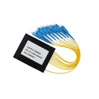 China Corning Abs Box Plc Splitter Gpon 1x8 Low Excess Loss for sale