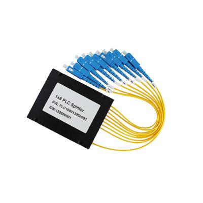 China Corning Abs Box Plc Splitter Gpon 1x8 Low Excess Loss for sale
