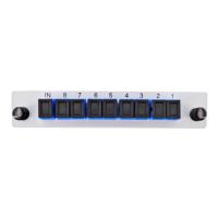 China Cassette Card Gpon 1x8 Optical Splitter UPC Connector Low PDL for sale
