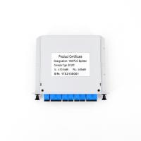 China Cassette Card Gpon 1x8 Optical Splitter UPC Connector Low PDL for sale