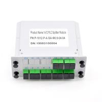 China FTTH Equipment 1650nm Optical Cable Splitter Cord 1x12 PLC C112SA for sale