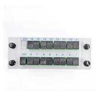 China LC Passive Fiber Optic PLC Splitter Small Box 1x8 PON Module Cassette 1260-1650nm for sale