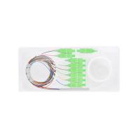 China CATV Telecom Fiber Optic PLC Splitter 1x8 Mini G657A1 SM for sale