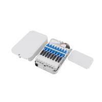 China 10mm IP65 Fiber Access Terminal Box Wall Mount 20Nm Black for sale