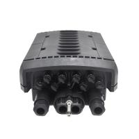 China FTTH Fiber Optic Terminal Box 16 Ports IP68 Outdoor NAP Breakout Closure 385x245x130mm for sale