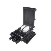 China FTTH Fiber Optic Terminal Box 16 Ports IP68 Outdoor NAP Breakout Closure 385x245x130mm for sale