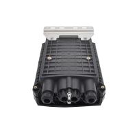 China FTTH Fiber Optic Terminal Box 16 Ports IP68 Outdoor NAP Breakout Closure 385x245x130mm for sale