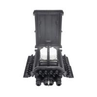 China FTTH Fiber Optic Terminal Box 16 Ports IP68 Outdoor NAP Breakout Closure 385x245x130mm for sale