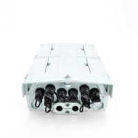 China 12mm Outdoor Fiber Ftth Termination Box Access IP65 White for sale