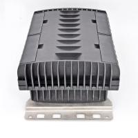 China Horizontal IP68 Pole Fiber Optic Socket Panel 155mm Ftth Fiber Optic Termination Box for sale