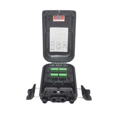 China Anatel Fiber Optic Terminal Box Access IP65 ABS Pole Mountable for sale
