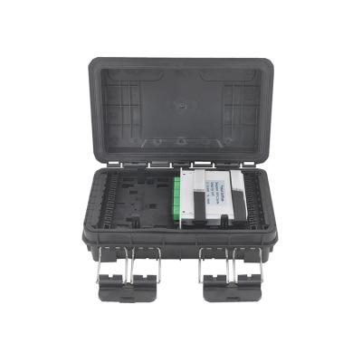 China PP ODB Nap Fiber Optic Distribution Box 110mm 3 In 16 Out for sale