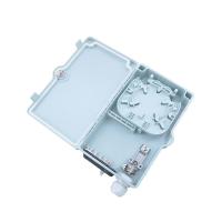 China FDB 104A Fiber Optic Distribution Box 40mm 1 In 4 Out IP65 Wall Mount for sale