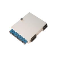 China Indoor 42mm Fiber Optic Terminal Box Wall Mount ABS FTTH for sale