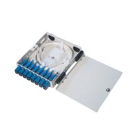 China Indoor 42mm Fiber Optic Terminal Box Wall Mount ABS FTTH for sale