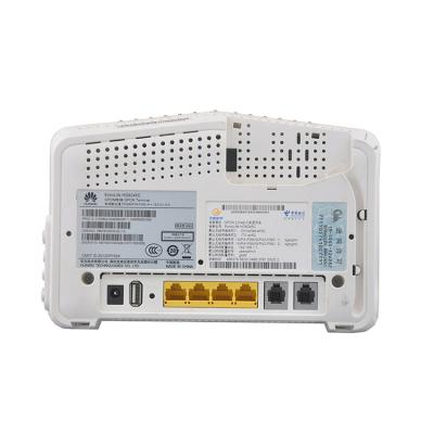 China 2 POTS 4FE GPON ONU Fiber Optic Modem RJ45 USB 2 TEL Fttx for sale