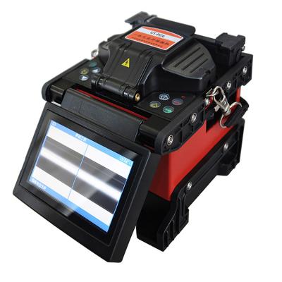 China FTTH Handheld Fiber Optic Fusion Splicer 6 Motors 4.3 Inch LCD 0.02dB Loss for sale