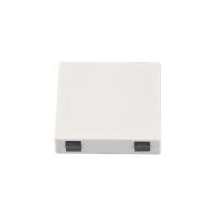 China 18mm Ftth 2 Ports Fiber Optic Terminal Box 86 Faceplate Wall Socket for sale
