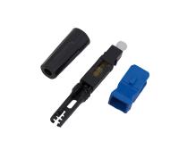 China 0.25db Optical Cable Connector SC 5507 Lc Fast Connector Blue Field Installable for sale