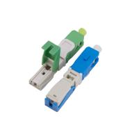 China 0.3db Drop Fiber Optic Fast Connector 40N Apc Telecom Level for sale