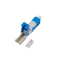 China 0.3db Drop Fiber Optic Fast Connector 40N Apc Telecom Level for sale