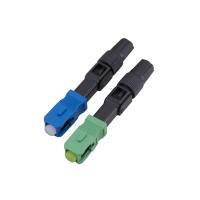 China SC FTTH Fiber Optic Fast Connector Apc 3x2mm Drop Cable for sale