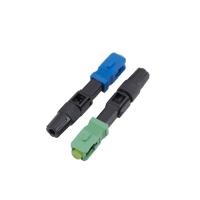 China SC FTTH Fiber Optic Fast Connector Apc 3x2mm Drop Cable for sale