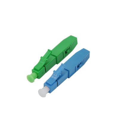 China 38mm APC Single Mode Fiber Connectors Optic LC 3801 Splice Unicam for sale