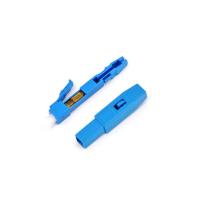 China 38mm APC Single Mode Fiber Connectors Optic LC 3801 Splice Unicam for sale