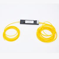 China FBT Fused Fiber Optic PLC Splitter Cable 1x2 Dual Window 50/50 Ratio 3.0x54mm for sale