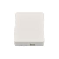 China FTTH 1 Port ABS Fiber Optic Terminal Box Socket Panel SC Type for sale