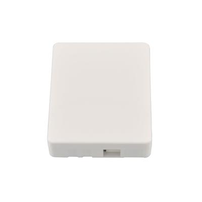 China FTTH 1 Port ABS Fiber Optic Terminal Box Socket Panel SC Type for sale