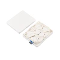 China FTTH 1 Port ABS Fiber Optic Terminal Box Socket Panel SC Type for sale