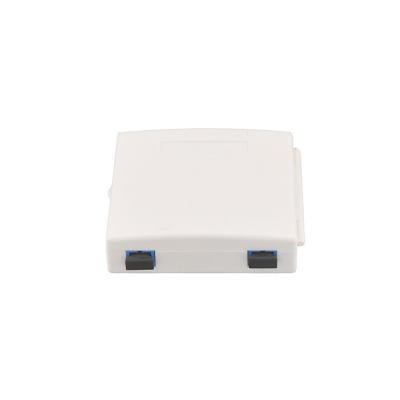 China 86mm Fiber Optic Wall Box ABS Fiber Termination Box Wall Mount for sale