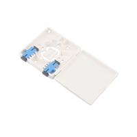 China 86mm Fiber Optic Wall Box ABS Fiber Termination Box Wall Mount for sale