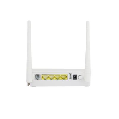 China XPON ONU Router 1GE 3FE WiFi 300Mbps 1310nm Optical Network Terminal English Version for sale