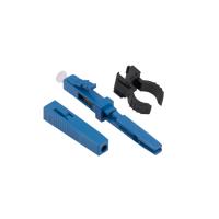 China 55db SM Fiber Optic Fast Connector UPC OS2 LC Splice Unicam for sale