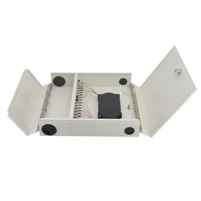 China 80mm Ftth Fiber Optic Distribution Box Termination ODF Wall Mounted for sale