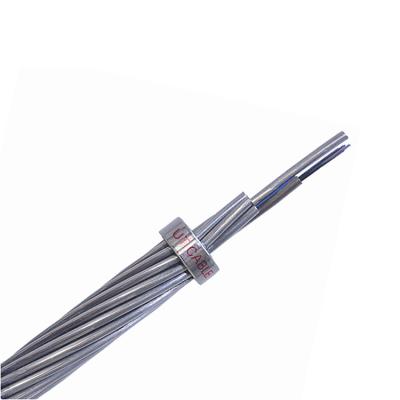 China AL Covered Stainless Steel Tube OPGW Fiber Optic Cable Single Mode 15.5mm 60.7kN for sale