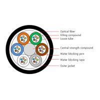 China G652D Single Mode Fiber Optic Cable GCYFY 72 Core Air Blown Micro Low Loss for sale