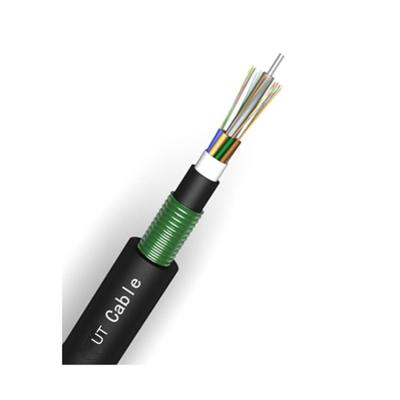 China GYTA53 Armored Loose Tube Fiber Optic Cable 12 24 48 Core LSZH Underground Direct Burial for sale