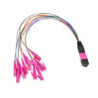 China 0.9mm Mtp Mpo Fiber Patch Cable Fan Out Mpo Fiber Patch Cord for sale