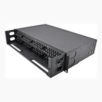 China 2U 96 Cores MPO MTP Fiber Patch Panel Cassette Unloaded Rackmount Sliding ODF for sale