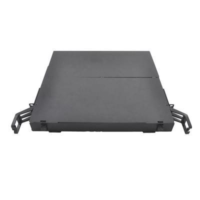 China 19 Inch 1U 144 Port MPO MTP LC Fiber Patch Panel Cassette for sale