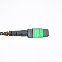 China MTP MPO Patch Cord SM APC Low Loss 12 Fiber US Conec Trunk Cable for sale