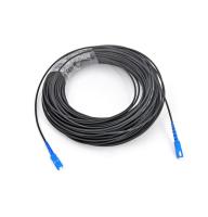China 10m FRP Fiber Optic Patch Cord G657A SC UPC Drop Cable Singlemode 2.0mm for sale