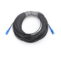 China 10m FRP Fiber Optic Patch Cord G657A SC UPC Drop Cable Singlemode 2.0mm for sale